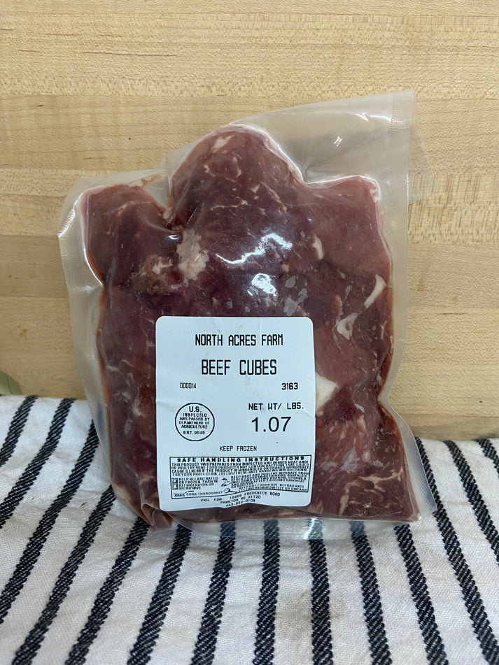 Beef Cubes – North Acres Farm